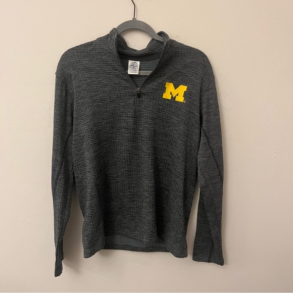 Rivalry Threads | Sweaters | University Of Michigan Half Zip Pullover ...